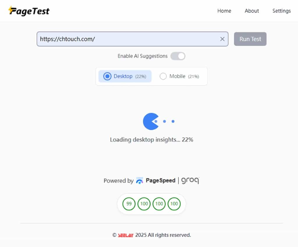 網站效能健檢免費工具！PageTest 多裝置模擬效能分析及由 AI 提出改進建議 – 關鍵應用